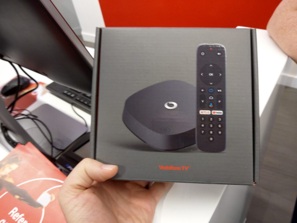 The Android TV Powered Vodafone TV Box Is Arriving In Stores Now Ausdroid