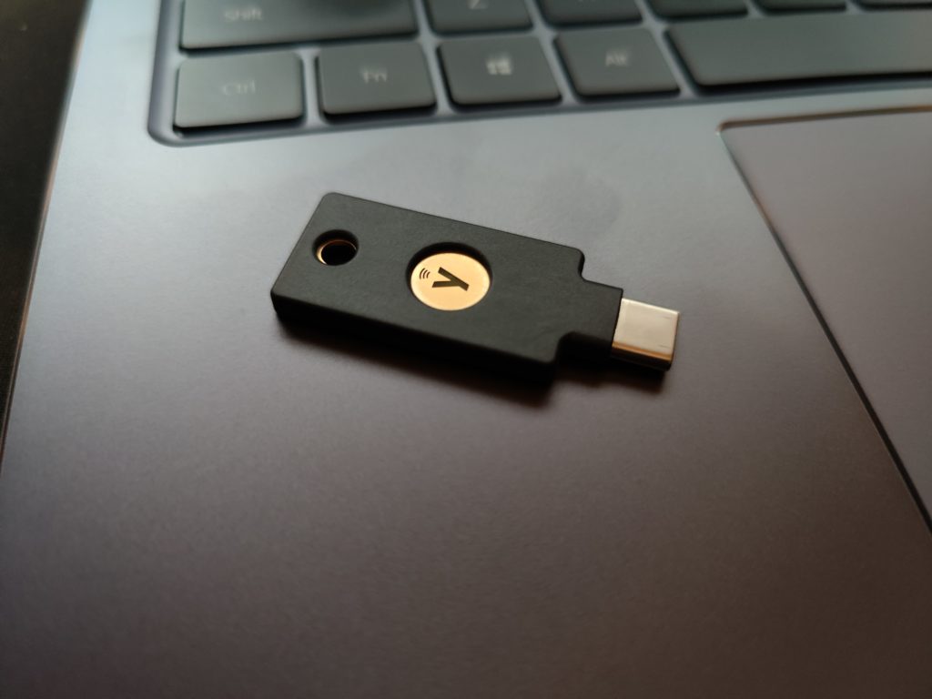 Yubikey 5C NFC quick review -- Hardware authentication has caught up to ...